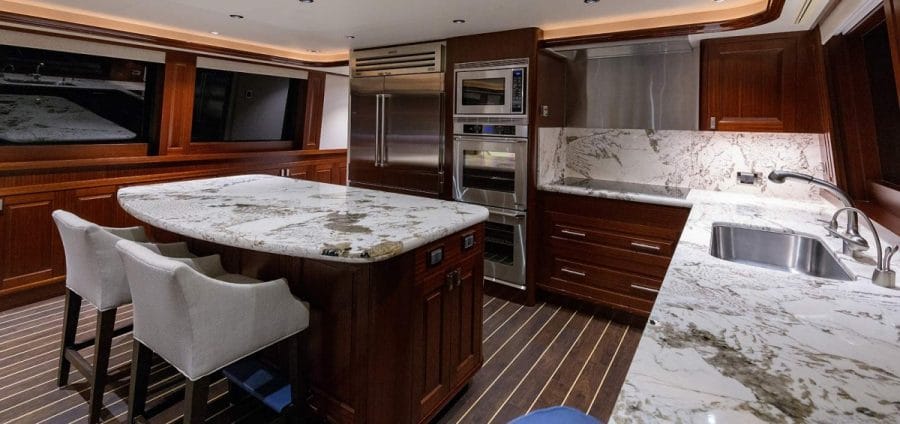Yacht Galley Design | Yacht Interiors | Ft. Lauderdale Florida